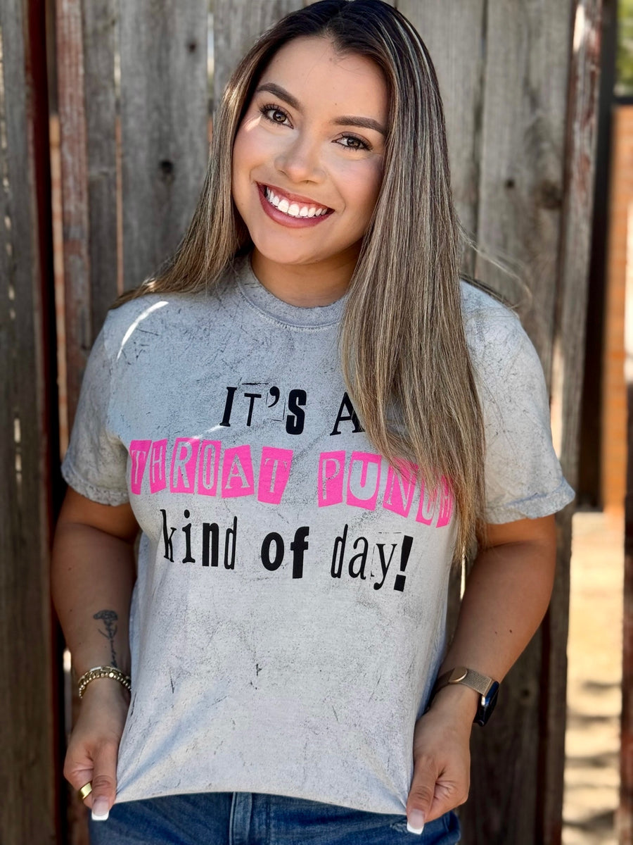 Throat Punch Kind of Day Tee – Texas True Threads