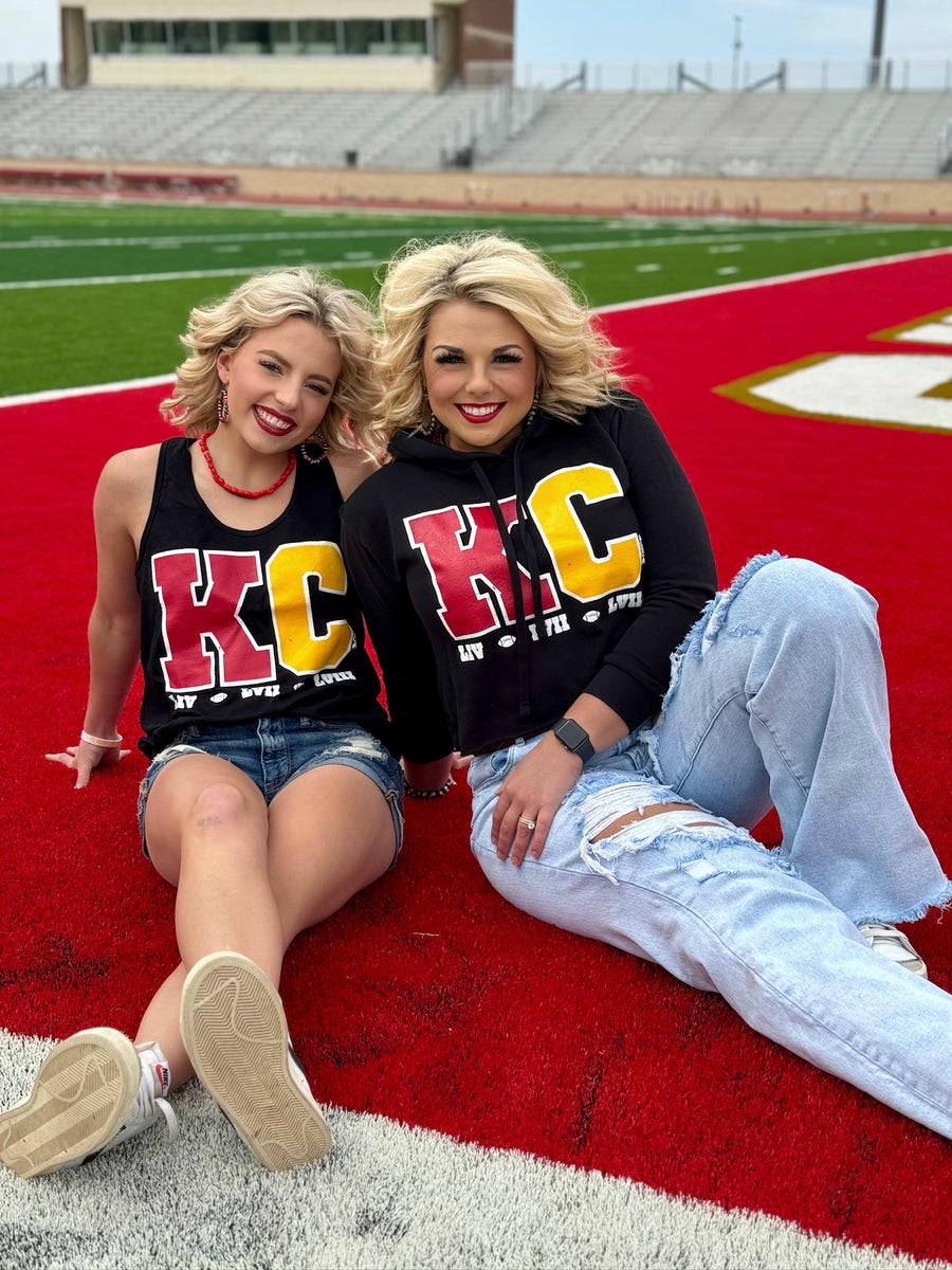 KC Block with Super Bowl Wins by Randi Mahomes – Texas True Threads
