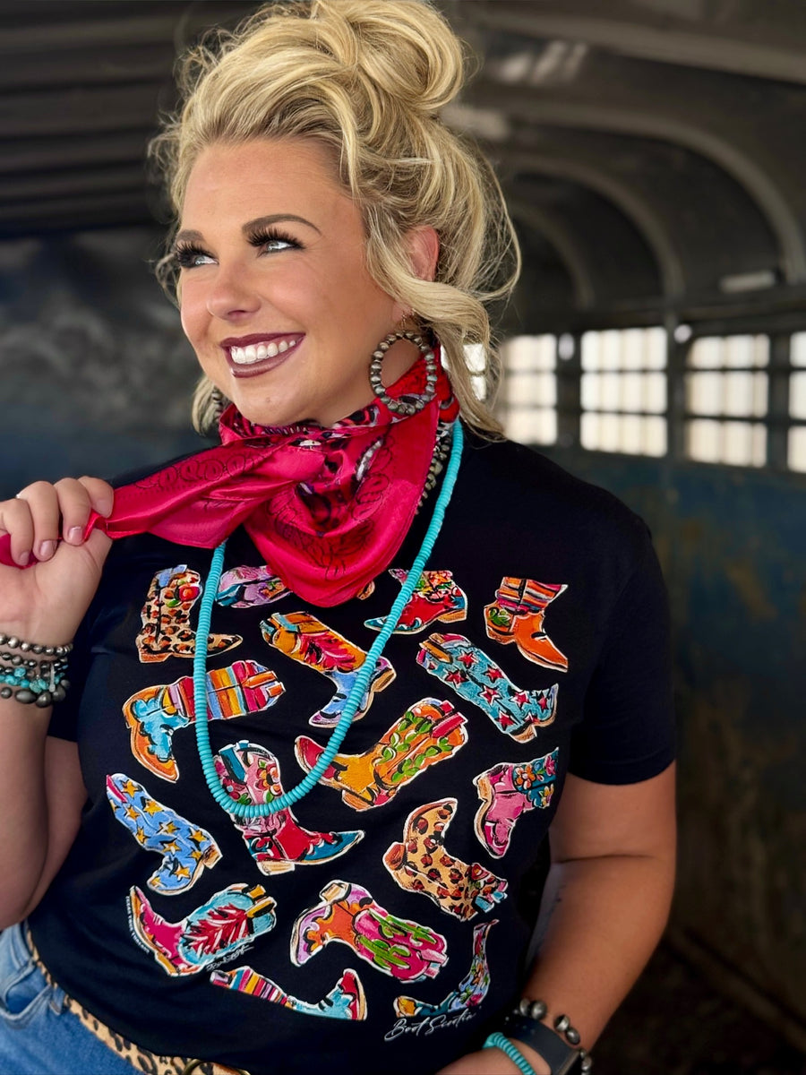 Barbara's Boot Scootin' Tee & Sweatshirt – Texas True Threads
