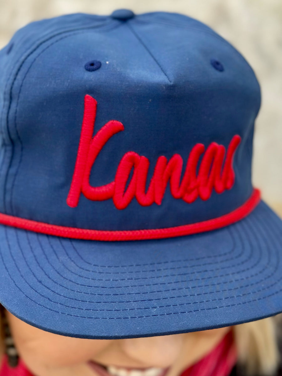 Embroidered State Navy Rope Cap – Texas True Threads